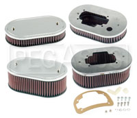 K&N Air Filter, Weber 32/36 DGV, DGAV, DGEV, - 5.5 x 9 Oval | Pegasus ...