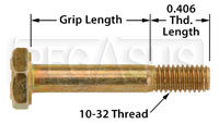 AN3 Airframe Bolt, 10-32 Thread | Pegasus