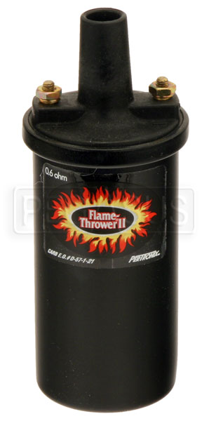 Pertronix Flame-Thrower II 12V Ignition Coil, Black | Pegasus Auto ...