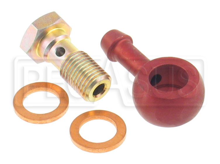 7 16 20 Banjo To 5 16 Hose Barb Pegasus Auto Racing Supplies