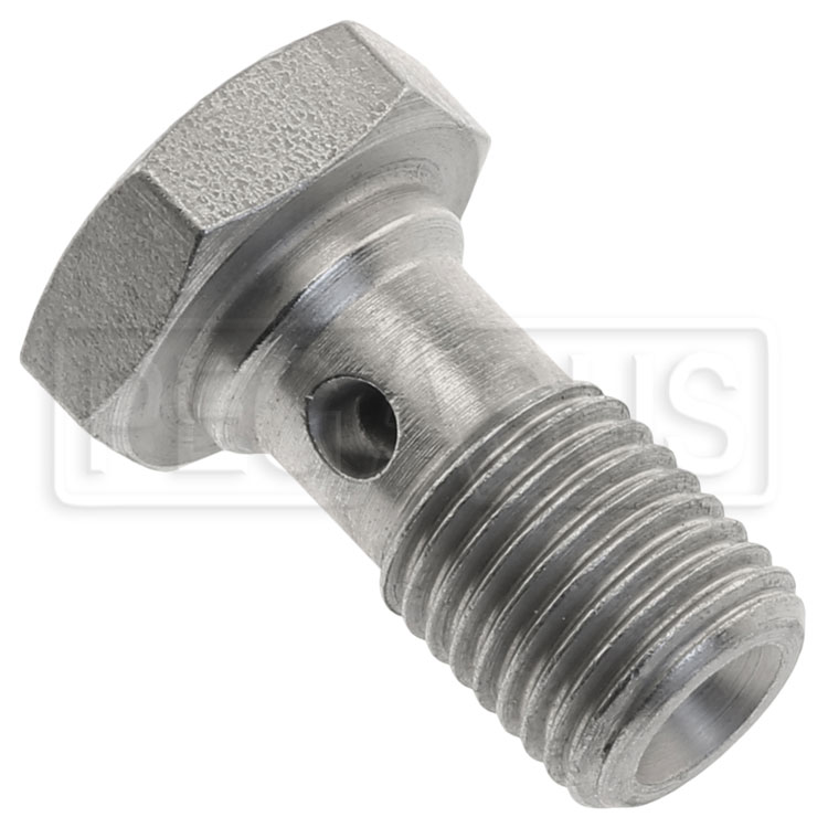 Banjo Bolt 3 8 24 Single Short 0 72 Shank Pegasus Auto Racing