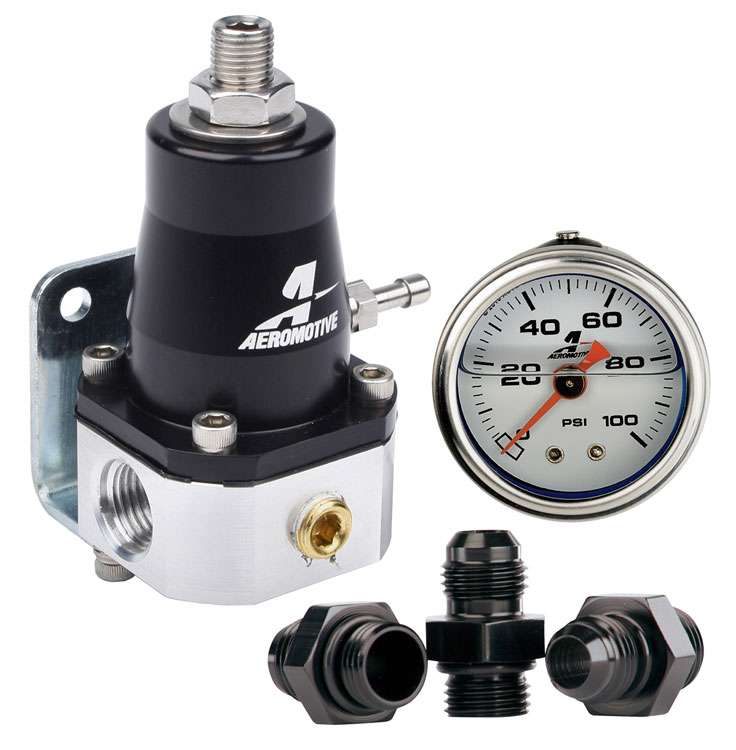 Aeromotive Regulator, Fuel Pressure, EFI, Kit - Pegasus Auto Racing ...