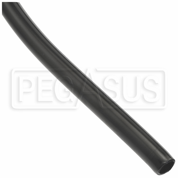 Black Aluminum Fuel Line, 1/2" x 25' Length - Pegasus Auto Racing Supplies