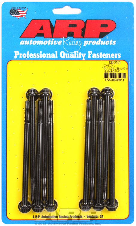 ARP Intake Manifold Bolt Kit, Chevy LS1/LS4/LS6, 12-pt Head | Pegasus ...