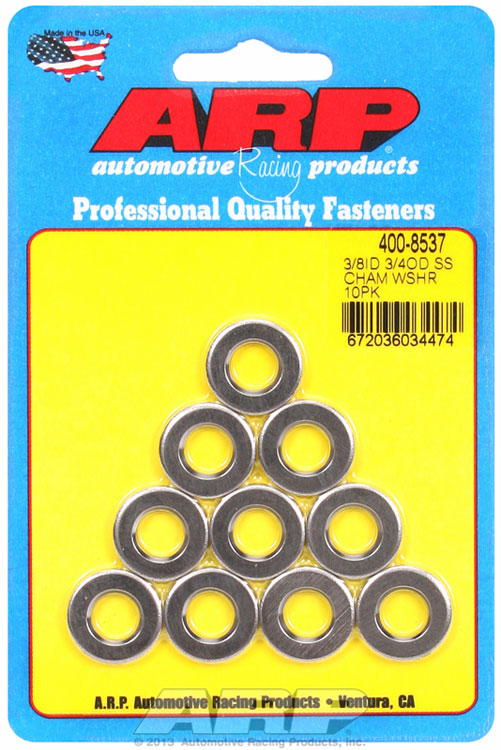 ARP 3/8ID 3/4OD SS washers - Pegasus Auto Racing Supplies