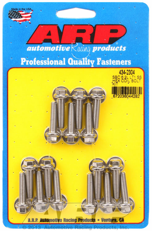 ARP SB Chevy 6.2L LT1SS hex coil bolt kit - Pegasus Auto Racing Supplies