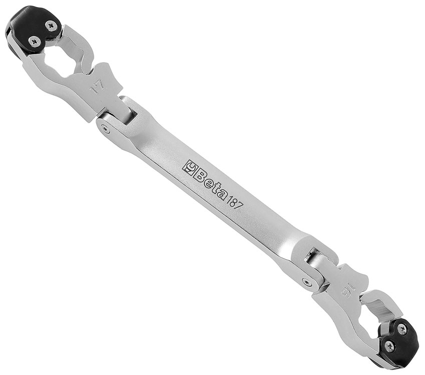 Beta Tools 187/16x17 Opening, Swivel Wrench - 16mm x 17mm | Pegasus ...