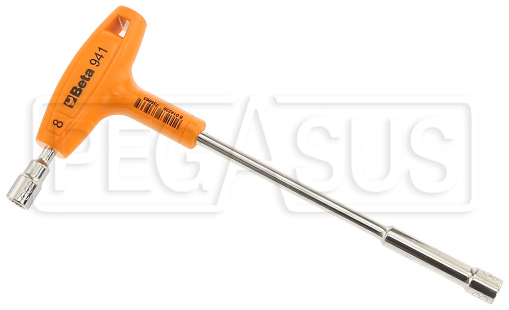 Beta Tools 941 Hex Bi Hex Torque Handle Socket Wrench 8mm Pegasus