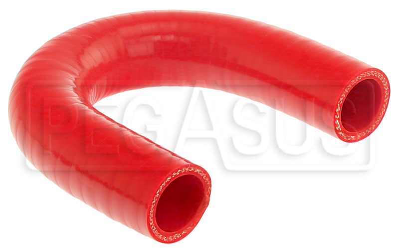 Red Silicone Hose, 7/8" I.D. 180 degree Elbow, 4" Legs - Pegasus Auto ...
