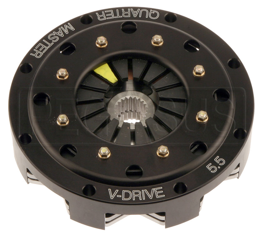 Quarter Master 5.5" V-Drive 2-Disc Clutch w/ 7/8x21 Discs | Pegasus ...