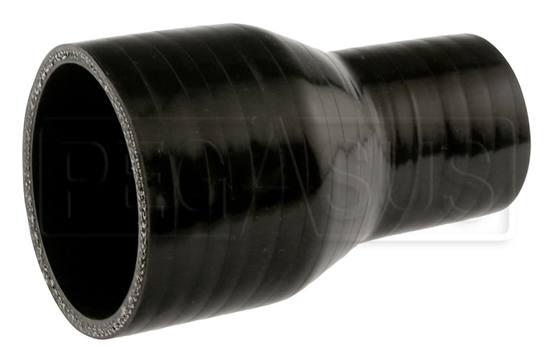 Black Silicone Hose, 2 3/4 x 1 3/4 inch ID Straight Reducer - Pegasus ...