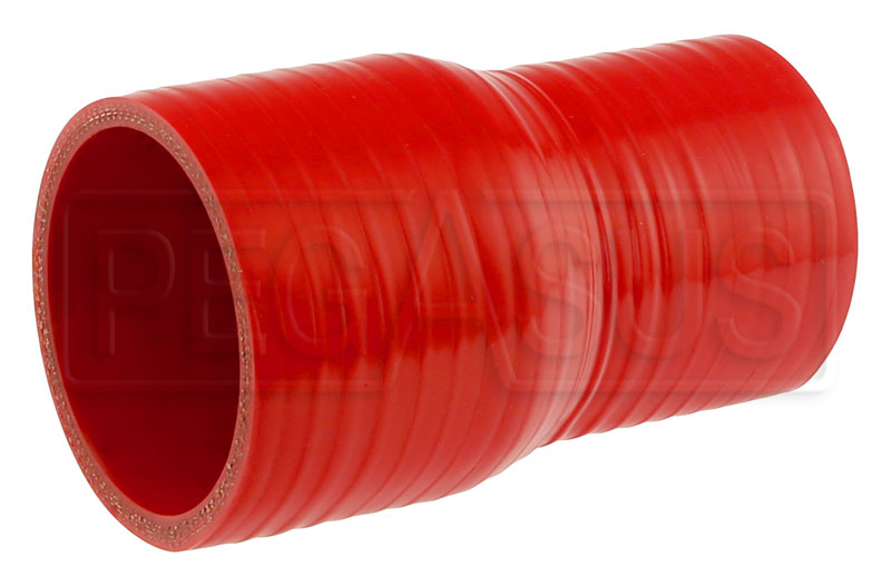 Red Silicone Hose, 2 3/4 x 2 1/4 inch ID Straight Reducer - Pegasus ...