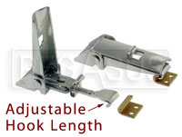 Adjustable Toggle Latch with Strike Plate - Pegasus Auto Racing Supplies
