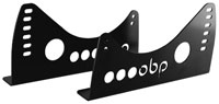 OBP Steel Side Seat Bracket Pair - Pegasus Auto Racing Supplies