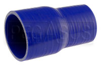 Big Picture: Blue Silicone Hose, 2 3/4 x 2 1/4 inch ID Straight Reducer